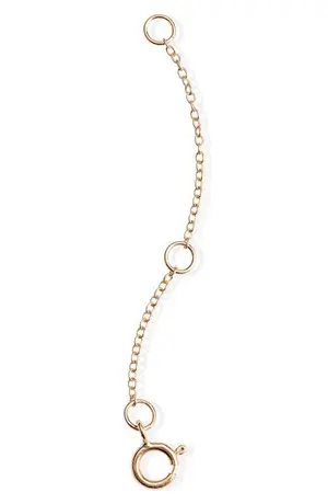 Zoe Chicco Zoë Chicco 2-inch Necklace Chain Extender Yellow Gold