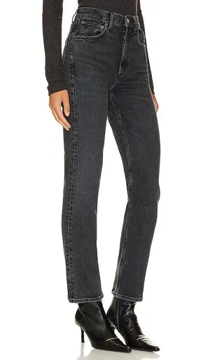 AGOLDE High Rise Stovepipe Jeans