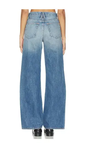 SLVRLAKE Grace Wide Leg In Blue - Crush On You