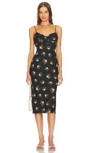 Veronica Beard Shara Dress In Black