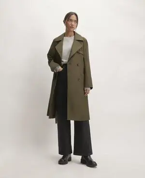 Everlane Trench Coat - Olive