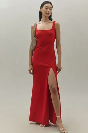 Square Neck Evening Dresses