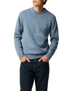 Rodd & Gunn Crew Neck Pullover Sweater - Chambray