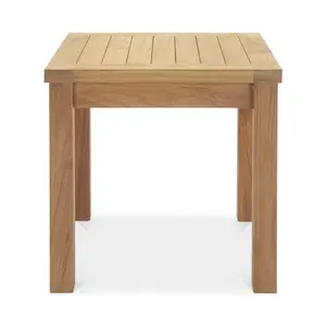 MODWAY Marina Outdoor Patio Teak Side Table