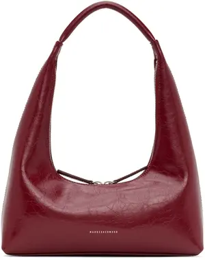 MARGESHERWOOD Marge Sherwood Red Crinkled Shoulder Bag - Chili Crinkle