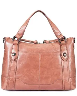 THE FRYE COMPANY Frye Melissa Medium Leather Satchel - Pink