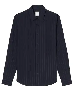 Sandro Sandro Pinstripes Flow Casual Shirt - Nocolor