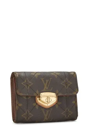 LOUIS VUITTON Monogram Canvas Etoile Compact Wallet