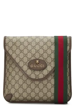 Gucci Original Gg Supreme Neo Vintage Messenger Bag - Brown