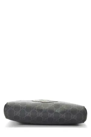 Gucci Gg Supreme Canvas Night Courrier Zip Flat Messenger
