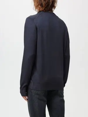 FAY Crew Neck Sweater - Black