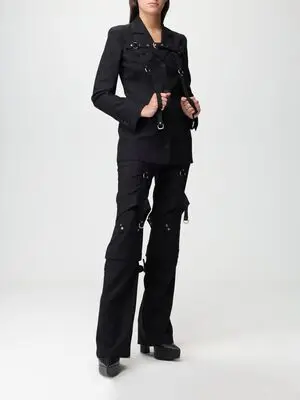 Off-White Virgin Wool Blazer With Harness