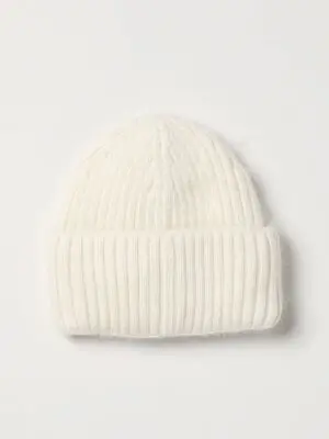 Liu Jo Ribbed Beanie - White