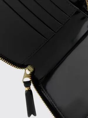 Comme Des Garçons Continental Zip-around Leather Wallet By
