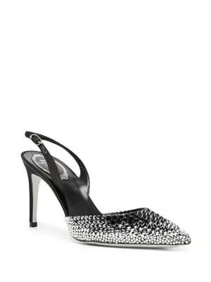 Rene Caovilla Jackie 70mm Crystal-embellished Pumps