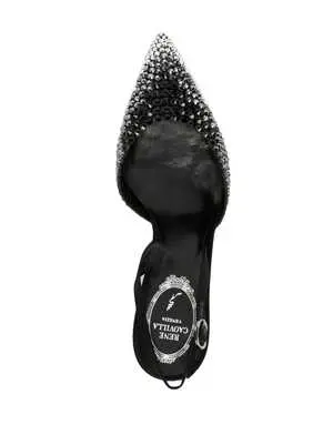 Rene Caovilla Jackie 70mm Crystal-embellished Pumps
