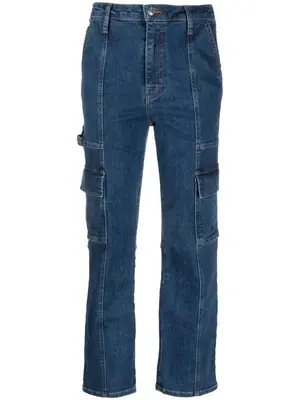 Simkhai High-rise Cropped Jeans