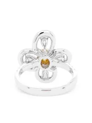 HYT JEWELRY 18k Gold, Platinum And Diamond Ring
