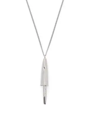 AMBUSH Pen Cap Chain Necklace - Silver