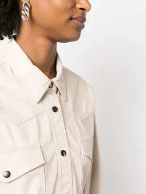 MARANT ETOILE Berny Shirt - Neutrals