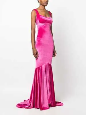 ATU BODY COUTURE Pleated Maxi Dress