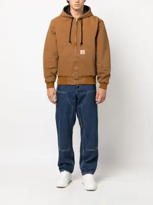 Carhartt Work In Progress Nash Dklow-rise Panelled Jeans - Blue