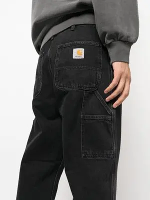 Carhartt Work In Progress Double Knee Trousers - Black