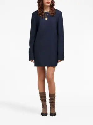 Ami Virgin Wool Mini Dress