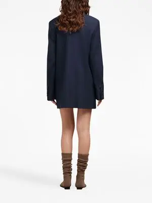 Ami Virgin Wool Mini Dress