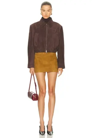 AGOLDE Pascale Turtleneck - Root