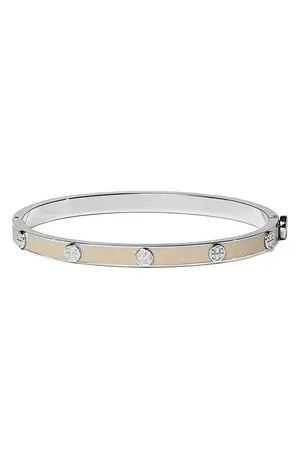 Tory Burch Miller Stud Enamel Hinge Bracelet