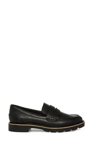 Blondo Waterproof Leather Loafer - Black Leather