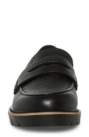 Blondo Waterproof Leather Loafer - Black Leather