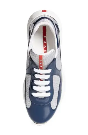 Prada America's Cup Sneakers - Blue/grey