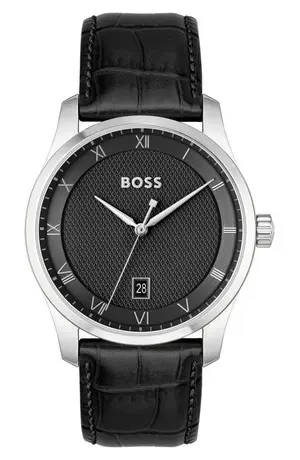 BOSS Principle Strap Watch - Black