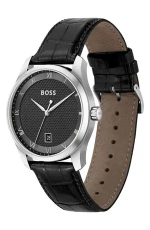 BOSS Principle Strap Watch - Black