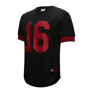 Mitchell & Ness Joe Montana San Francisco 49ers Retired Player Mesh Top