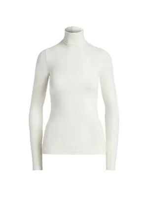 Polo Ralph Lauren Stretch Rib-knit Turtleneck Sweater Nevis