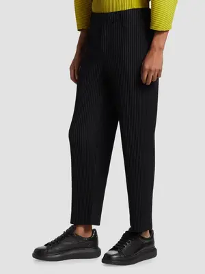Issey Miyake Basics Pleated Knit Pants
