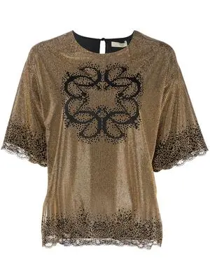 Elie Saab Embellished T-shirt