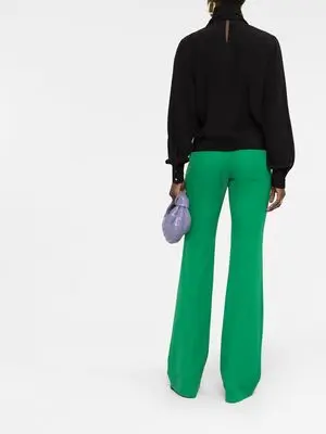 Elie Saab Silk Blouse With Cut-out Detail