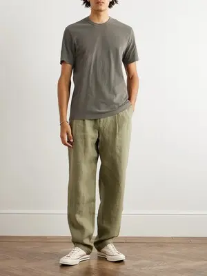 JAMES PERSE Combed Cotton-jersey T-shirt