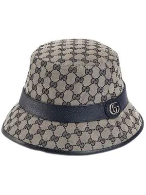 Gucci GG Supreme Canvas Bucket Hat Blue