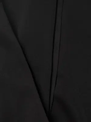 JASON WU Lace & Crepe-back Satin Wide-leg Pants - Black