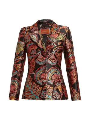 La DoubleJ Women's Edition 34 24/7 Jacquard Jacket - Jacquard Sicomore  - Jacquard Sicomore