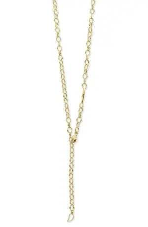 Lagos Signature Caviar Beaded Chain Necklace
