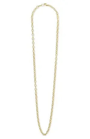 Lagos Signature Caviar Beaded Chain Necklace