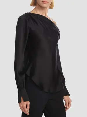 Simkhai Alice Off-the-shoulder Top - Black