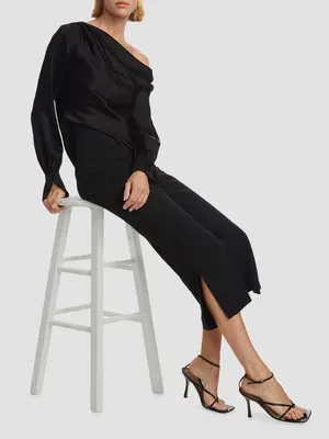 Simkhai Alice Off-the-shoulder Top - Black