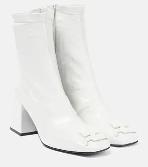 COURREGES Courrèges Heritage Faux Leather Ankle Boots